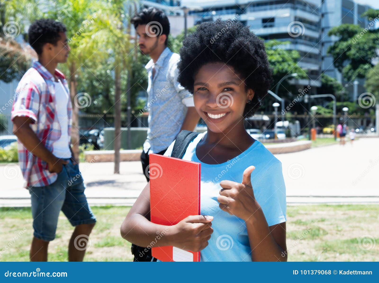 Successful African American Female Student Stock Photo - Image of ...