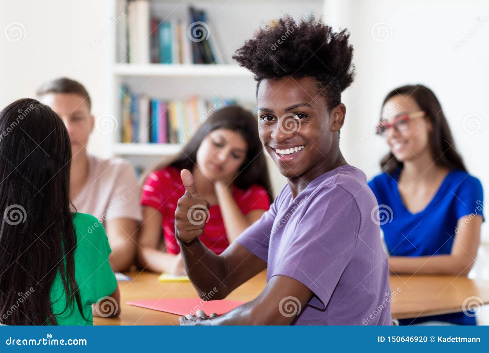 Successful African American Male Student Learning with Group of ...