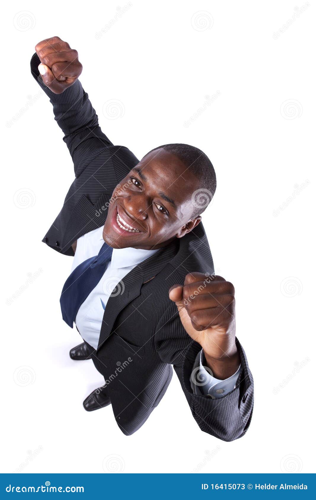 Successful African Businessman Stock Image - Image of looking, angle ...