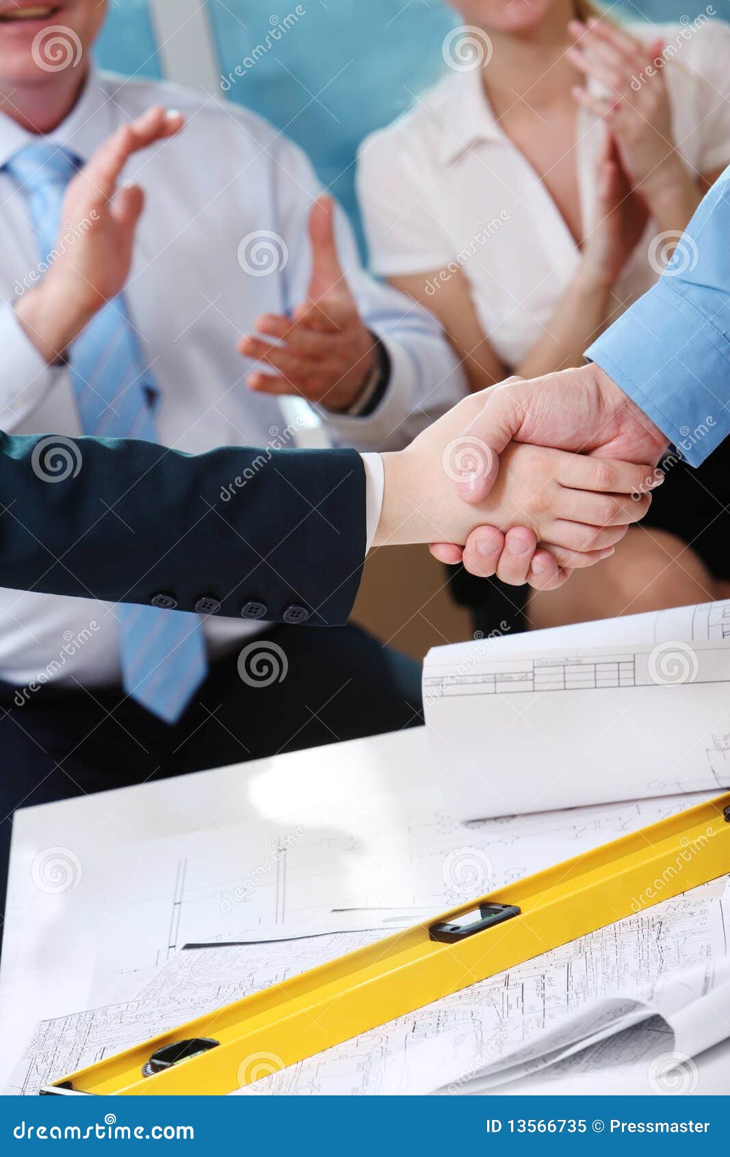 Successful agreement stock image. Image of decision, design - 13566735