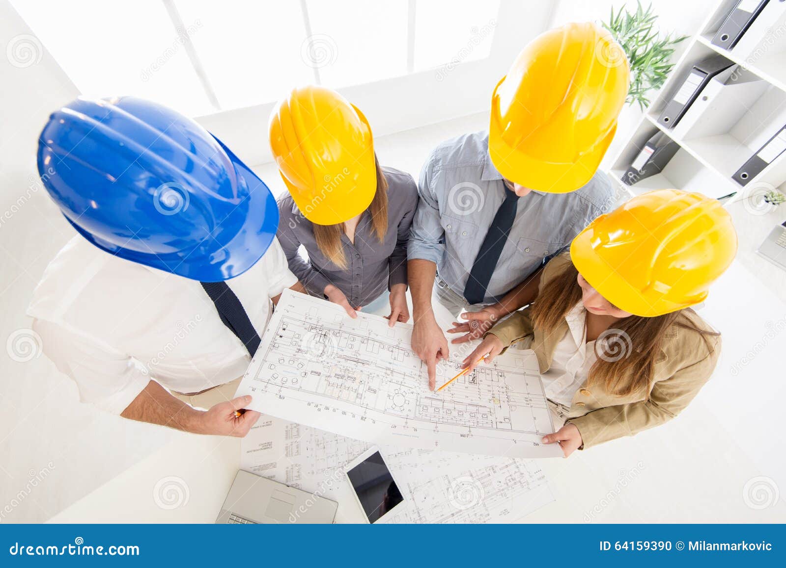 Successful Architects Team stock photo. Image of architecture - 64159390