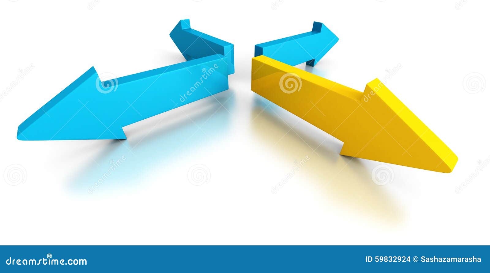 Successful Arrow Leader of Concept Team Stock Illustration ...