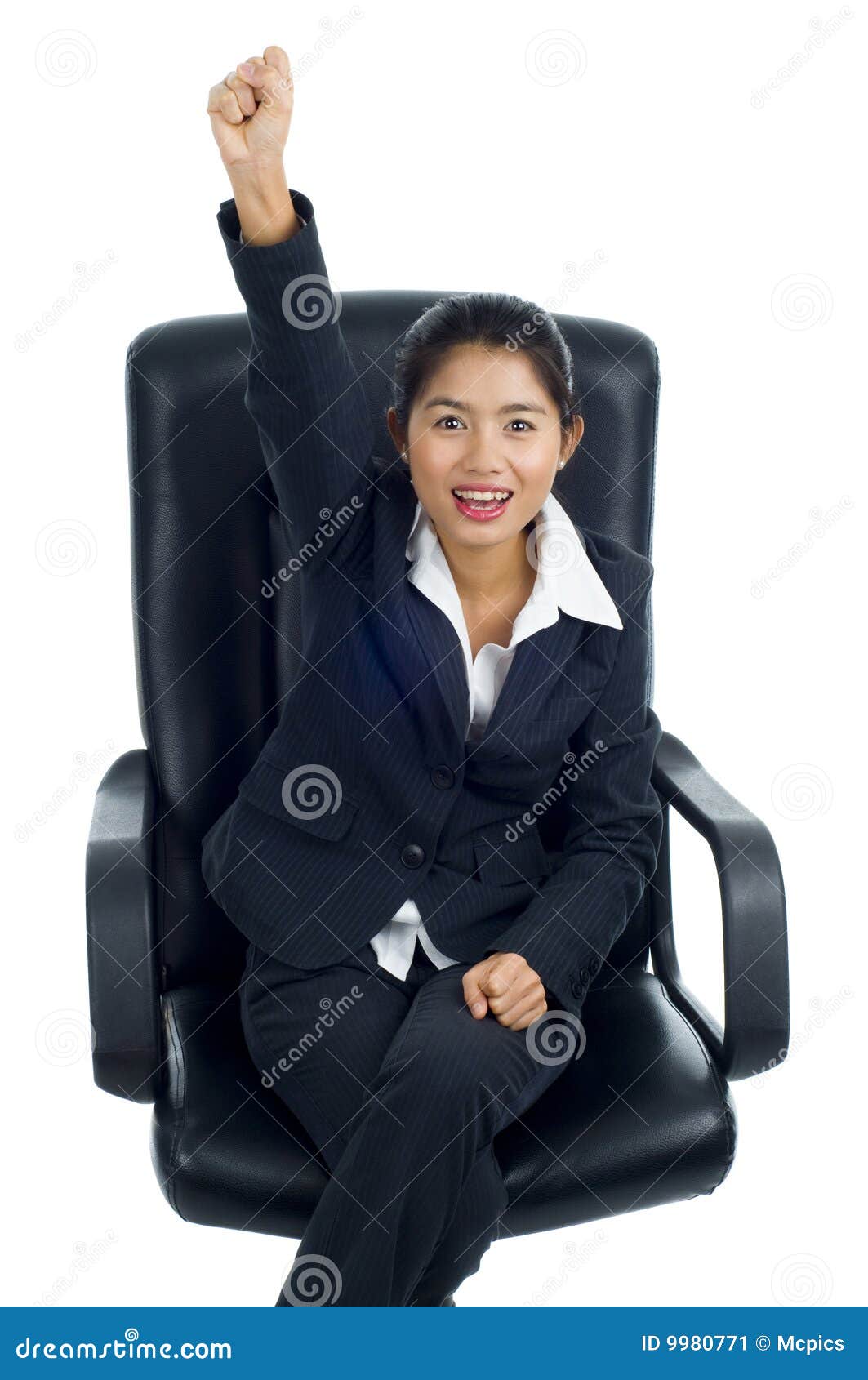 Successful Asian Business Woman Stock Image - Image of optimistic ...