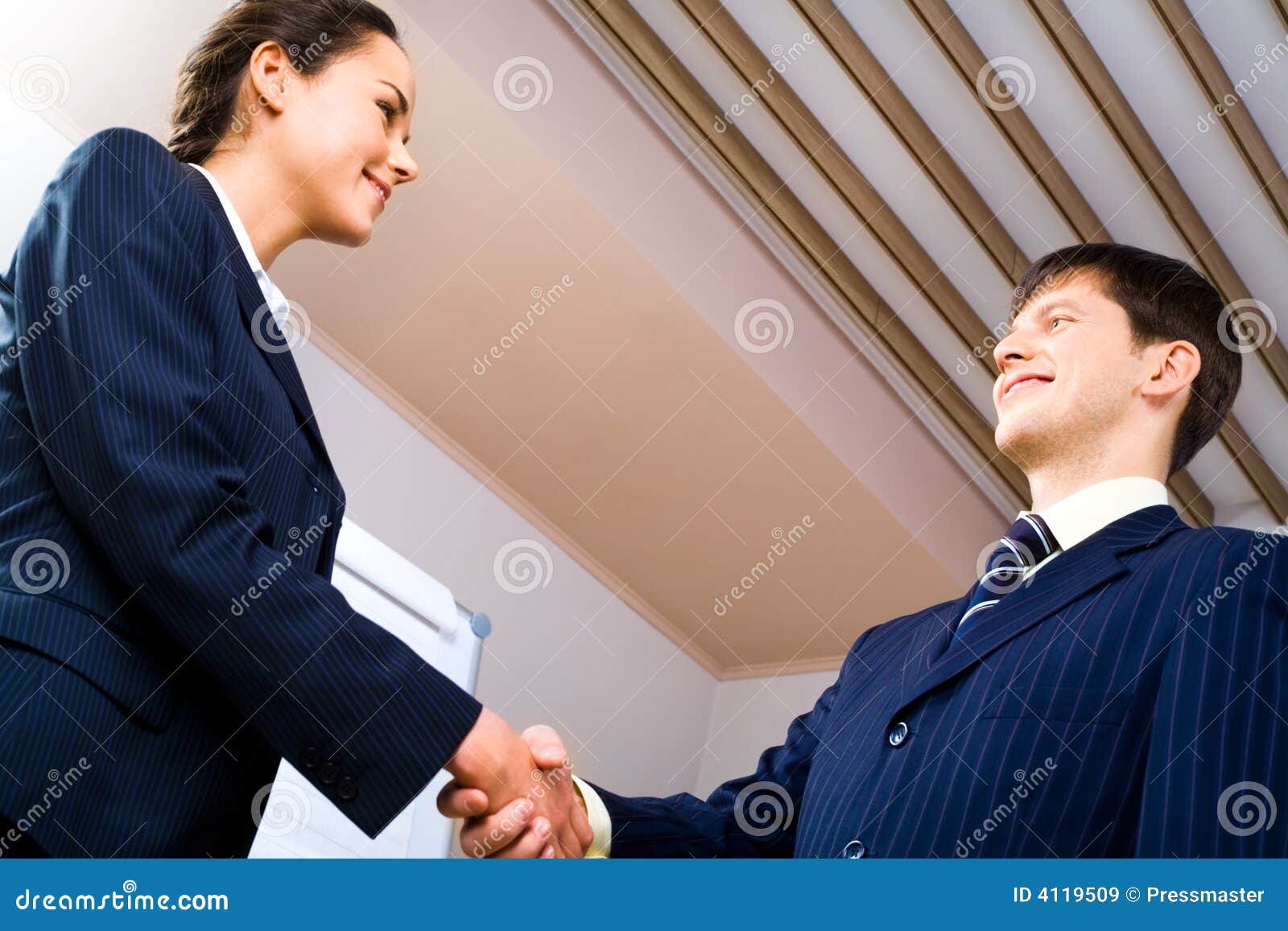 Successful bargain stock image. Image of business, hand - 4119509