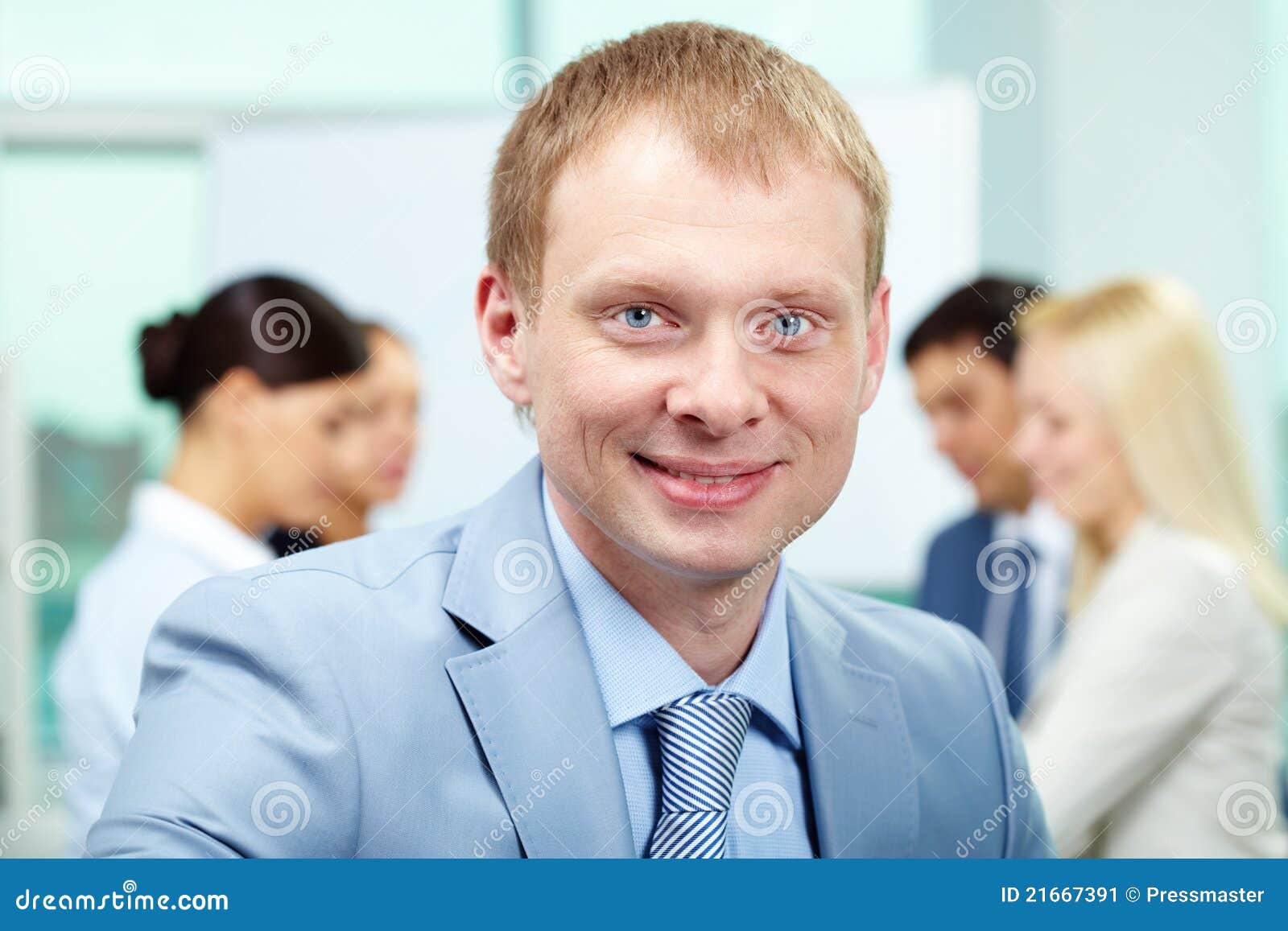 Successful boss stock image. Image of cheerful, employer - 21667391