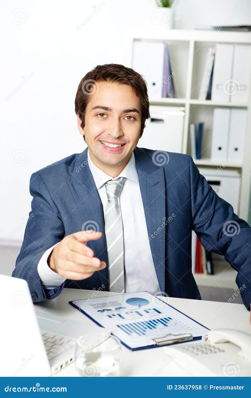 Successful boss stock photo. Image of chief, confident - 23637958