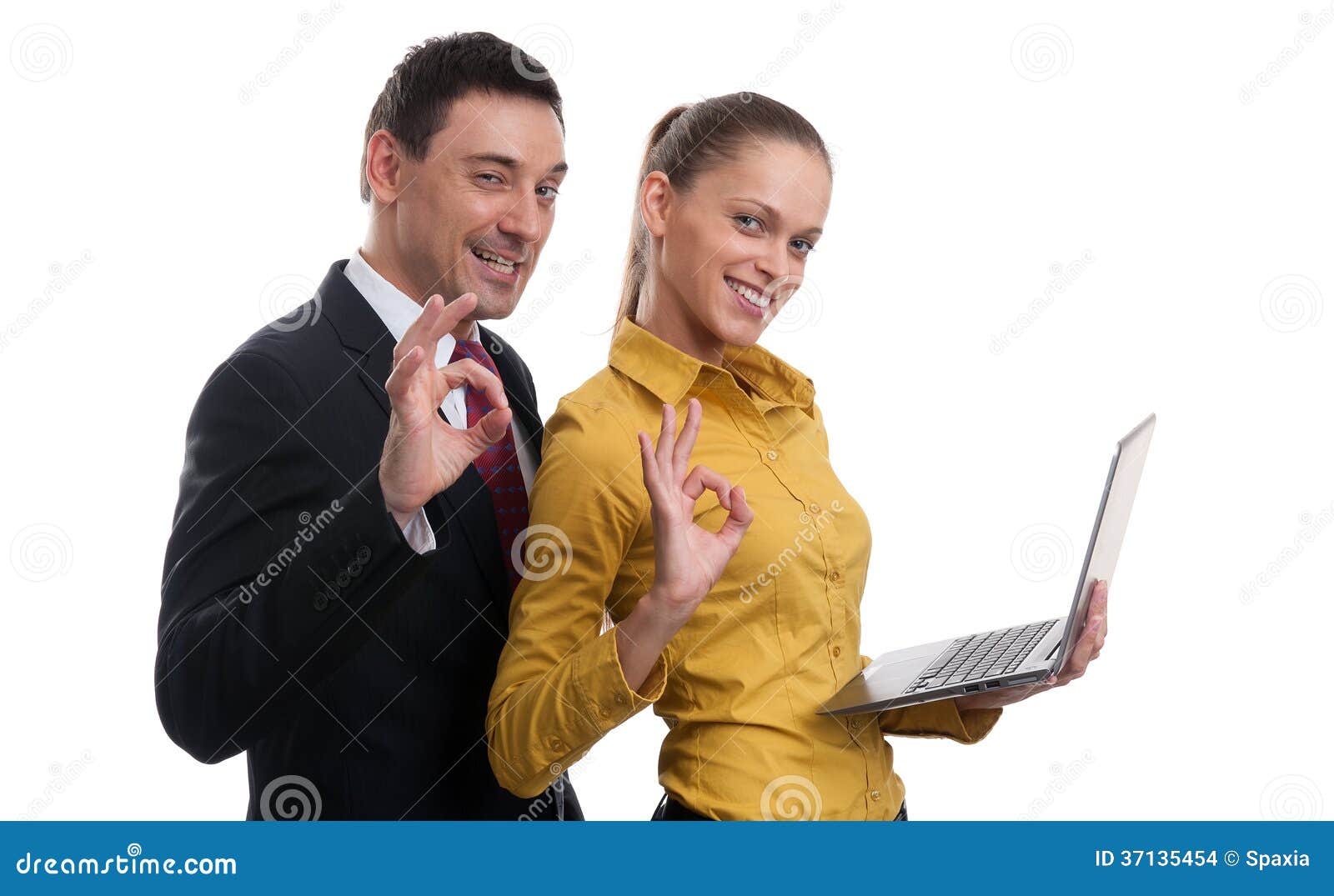 Successful business couple stock photo. Image of executive - 37135454