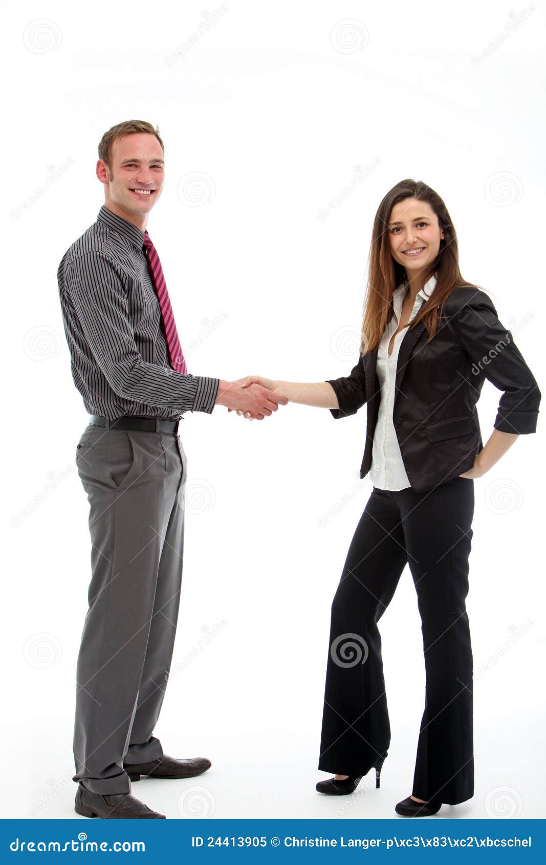 Successful Business Deal Concluded Stock Image - Image of together ...