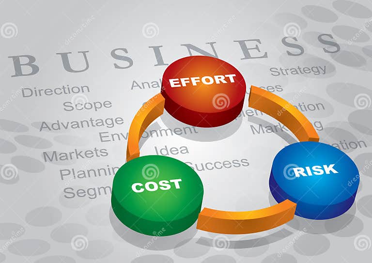 A successful business key stock vector. Illustration of investment ...