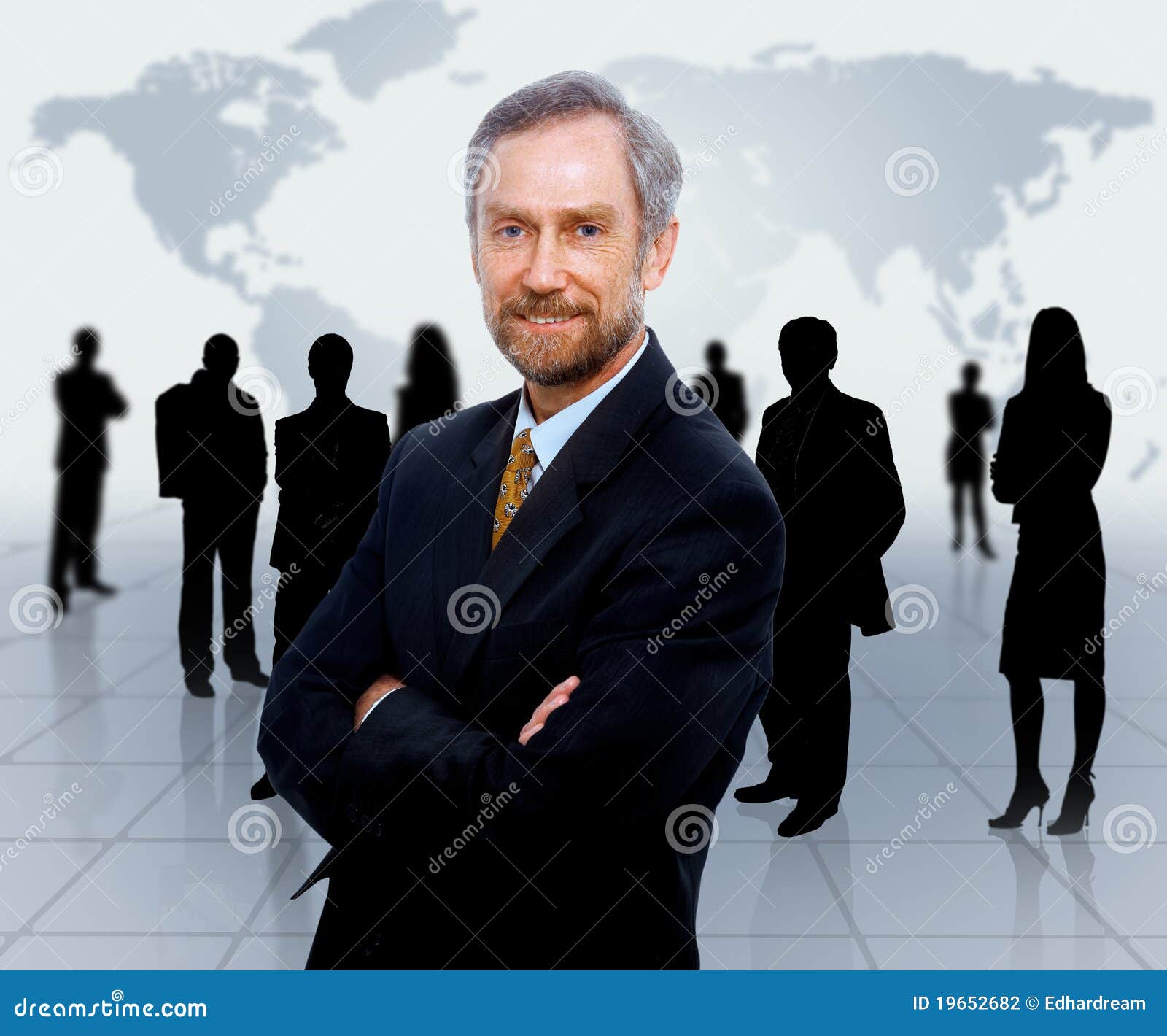 Successful business man stock photo. Image of american - 19652682