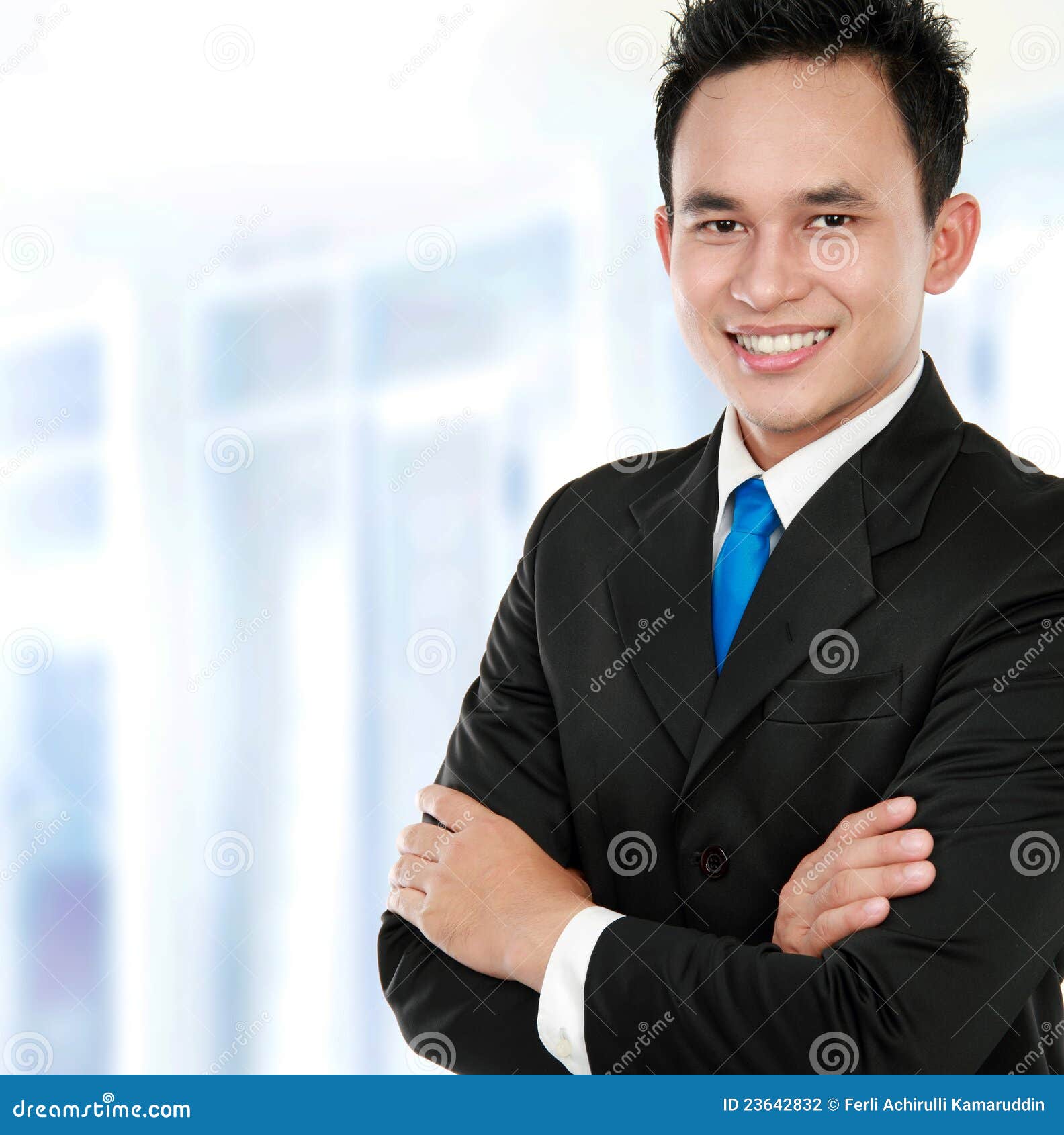 Successful business man stock photo. Image of happiness - 23642832