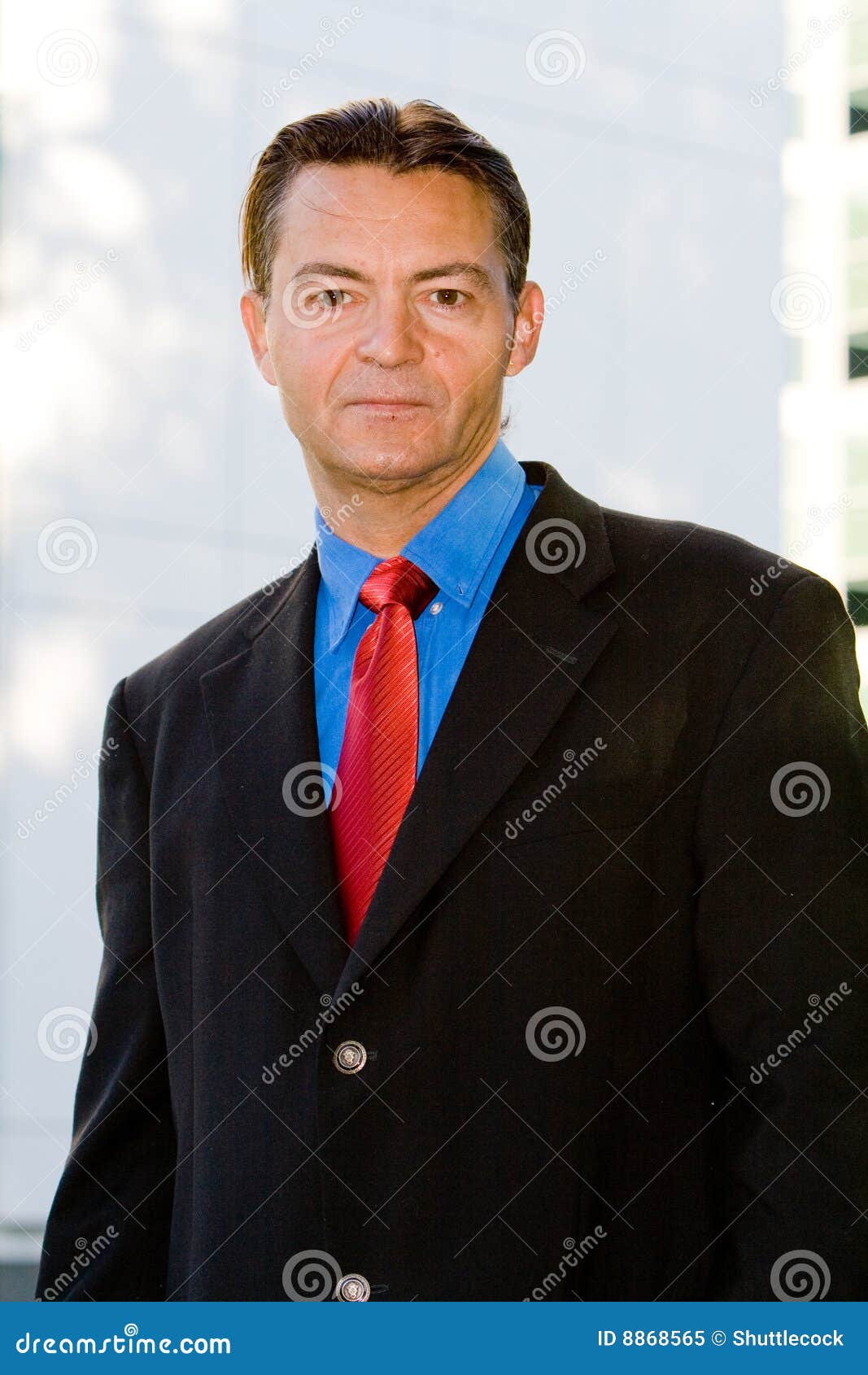 Successful Business Man Posing Stock Image - Image of business ...