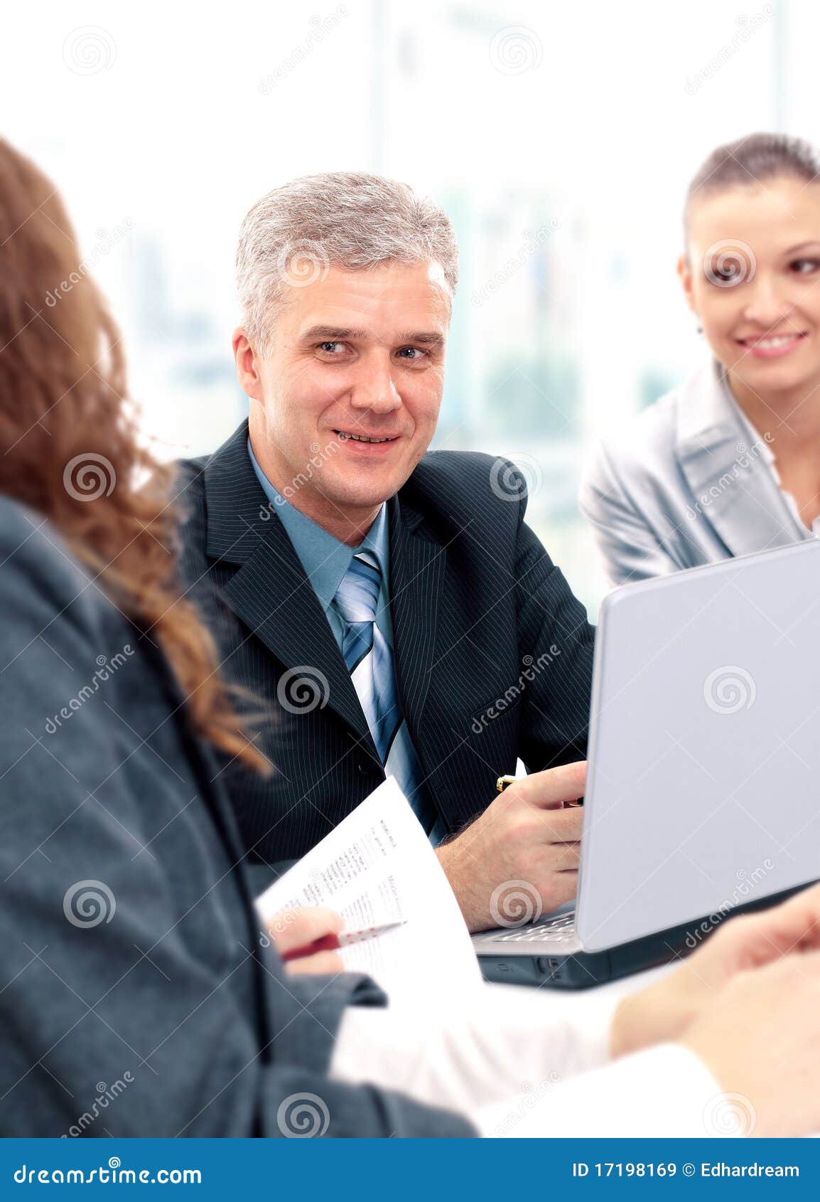 Successful business people stock image. Image of female - 17198169