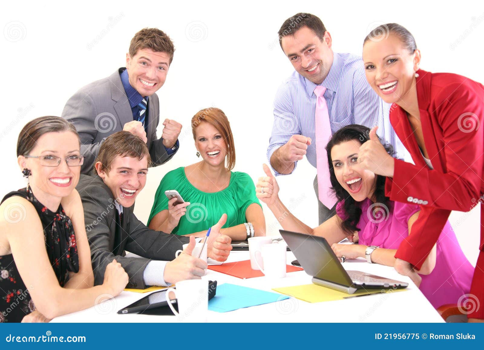 Successful business people stock image. Image of modern - 21956775