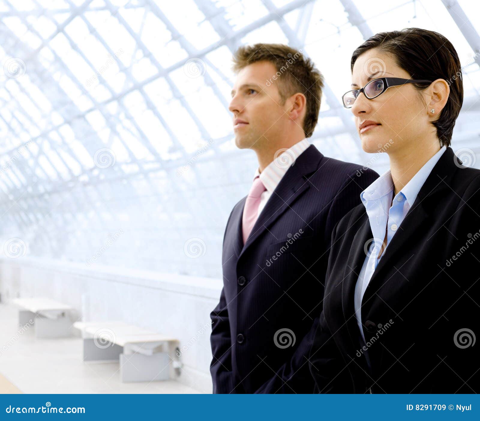 Successful business people stock image. Image of handsome - 8291709