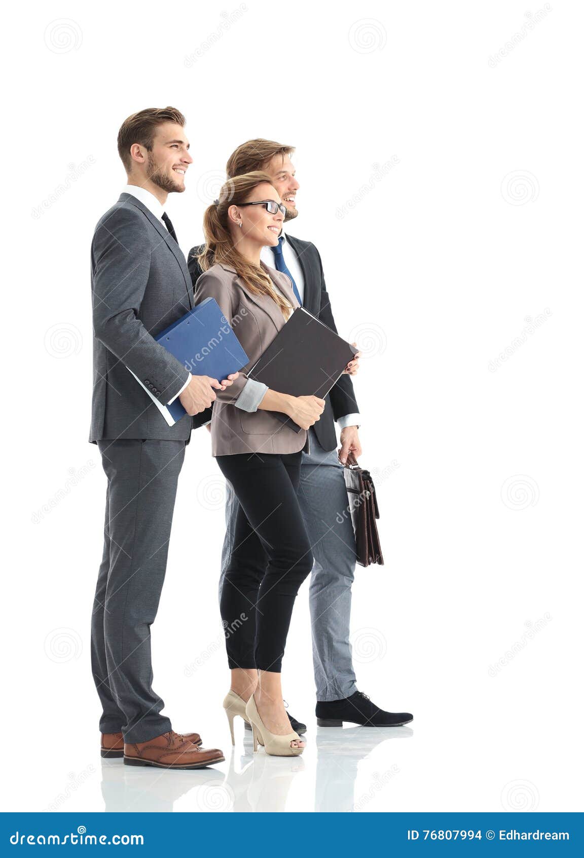 Successful Business People Looking Happy and Confident Stock Photo ...
