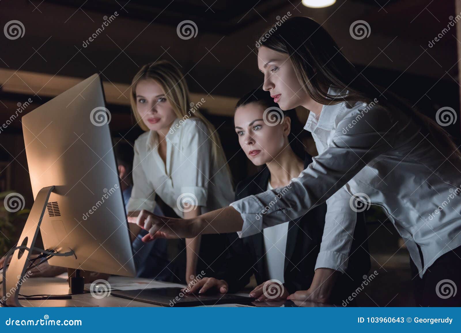 Business people working stock image. Image of company - 103960643