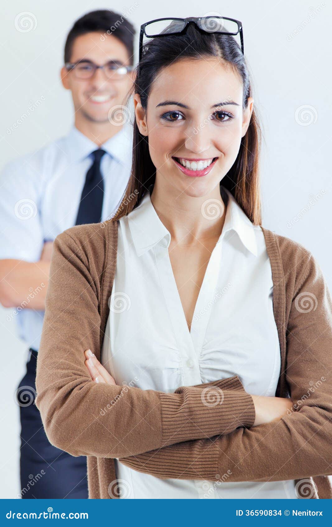 Successful Business People at Work Stock Photo - Image of collar, male ...