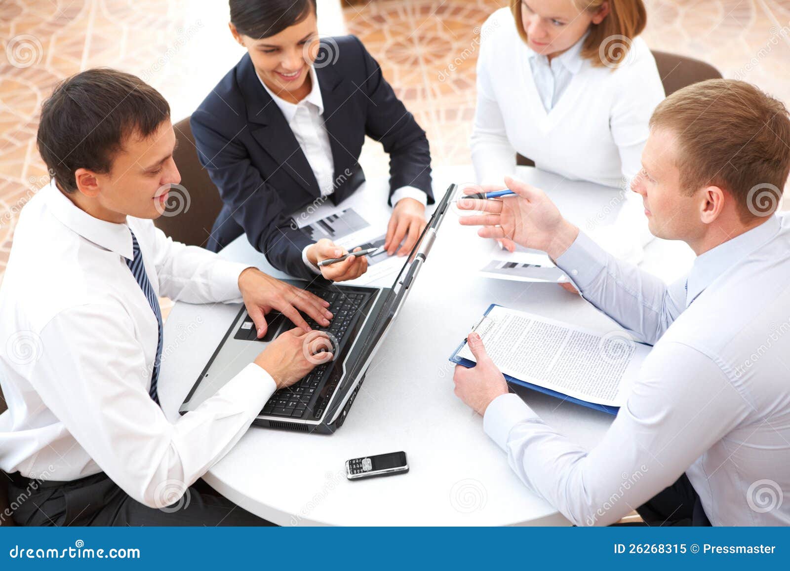 Successful business team stock image. Image of formal - 26268315