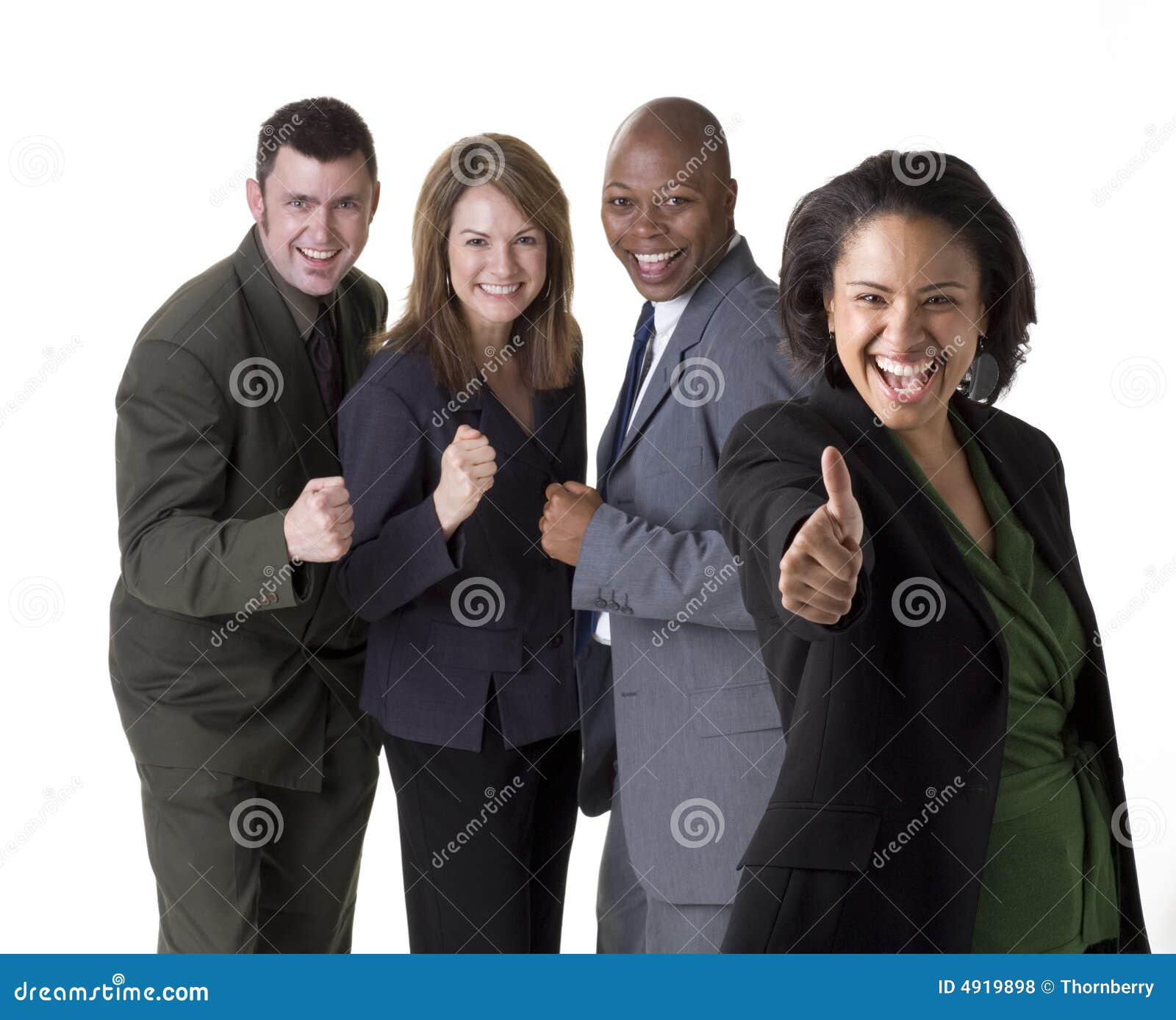 Successful Business Team stock photo. Image of team, gesture - 4919898