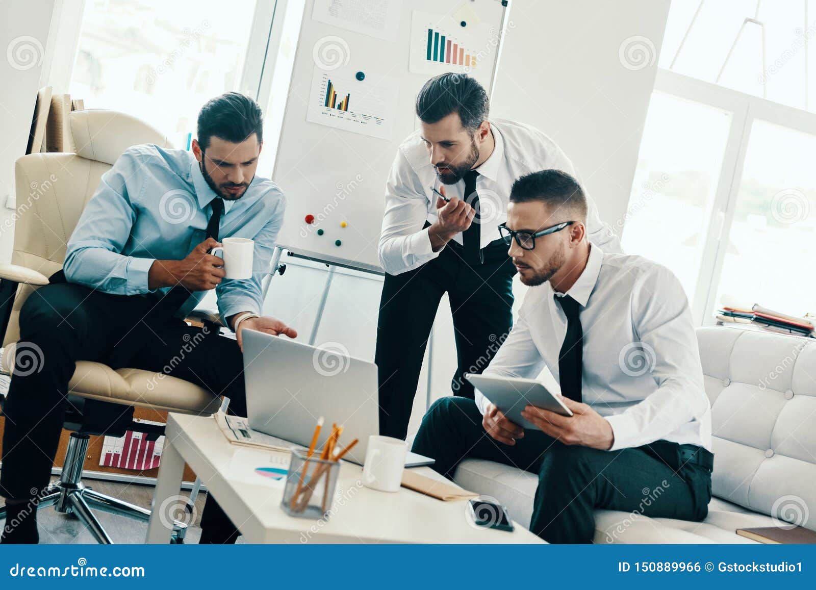 Successful business team. stock photo. Image of professional - 150889966