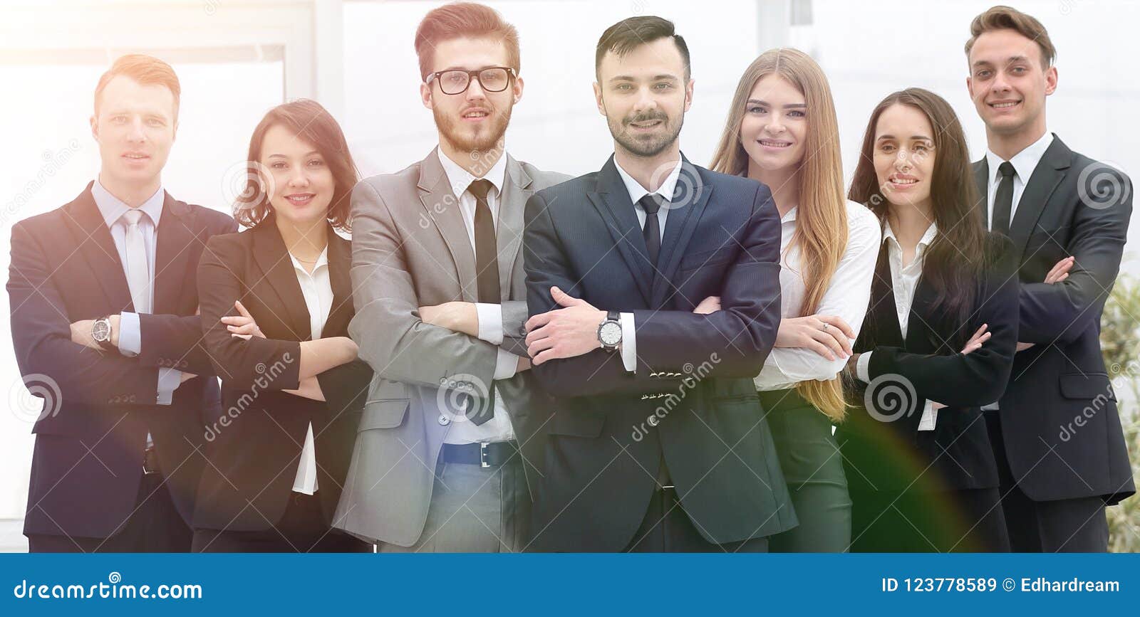 Group Portrait.project Managers and Business Team Stock Image - Image ...