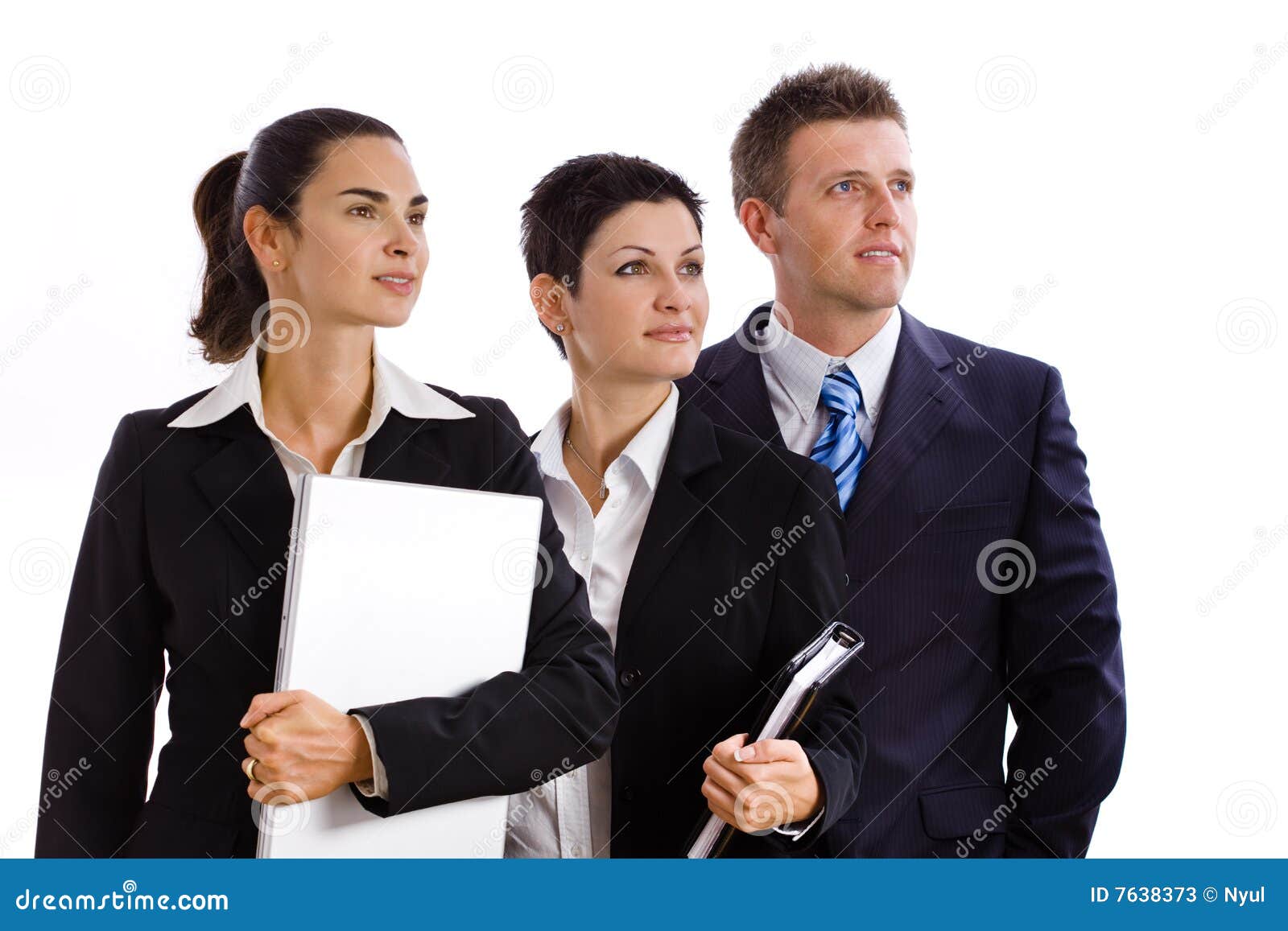 Successful Business Team Isolated Stock Image - Image of groups ...
