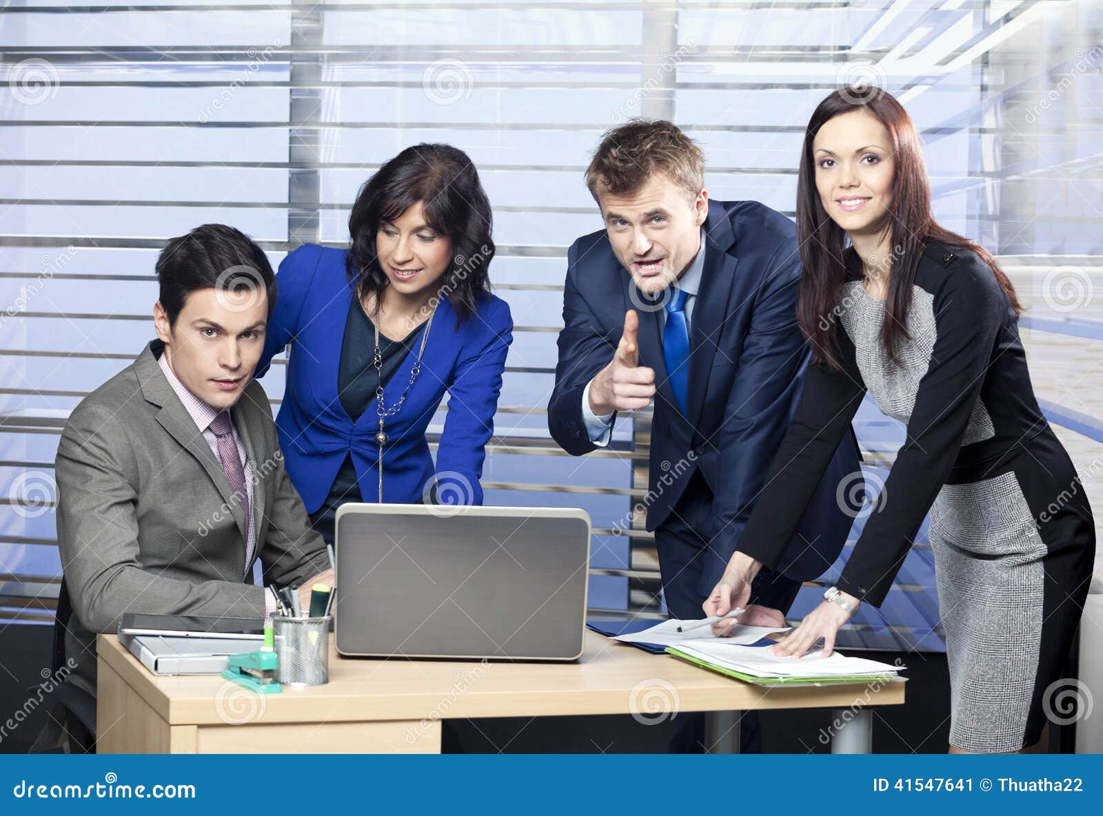 Successful business team stock image. Image of executive - 41547641