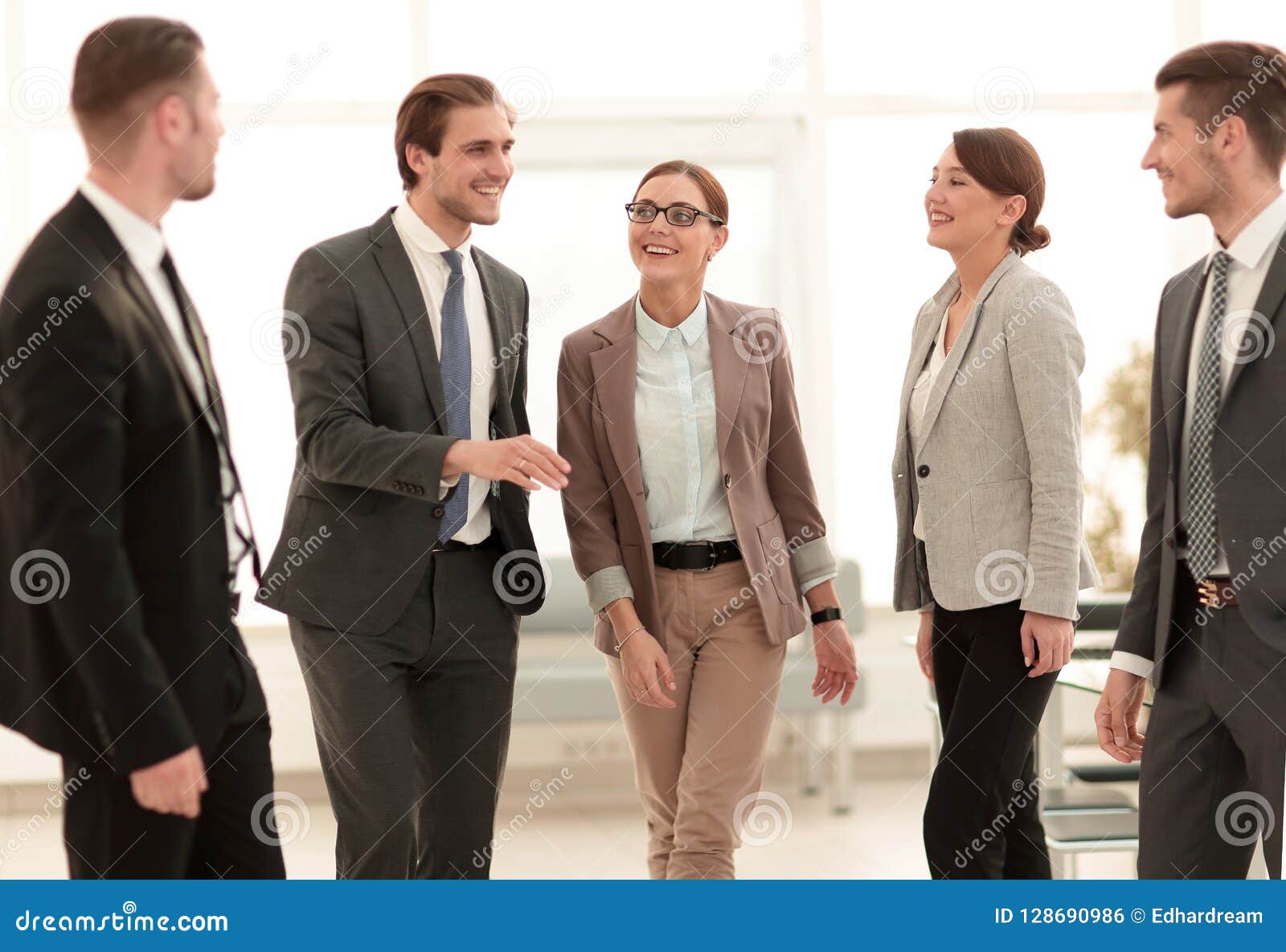 Successful Business Team in the Office Stock Photo - Image of colleague ...