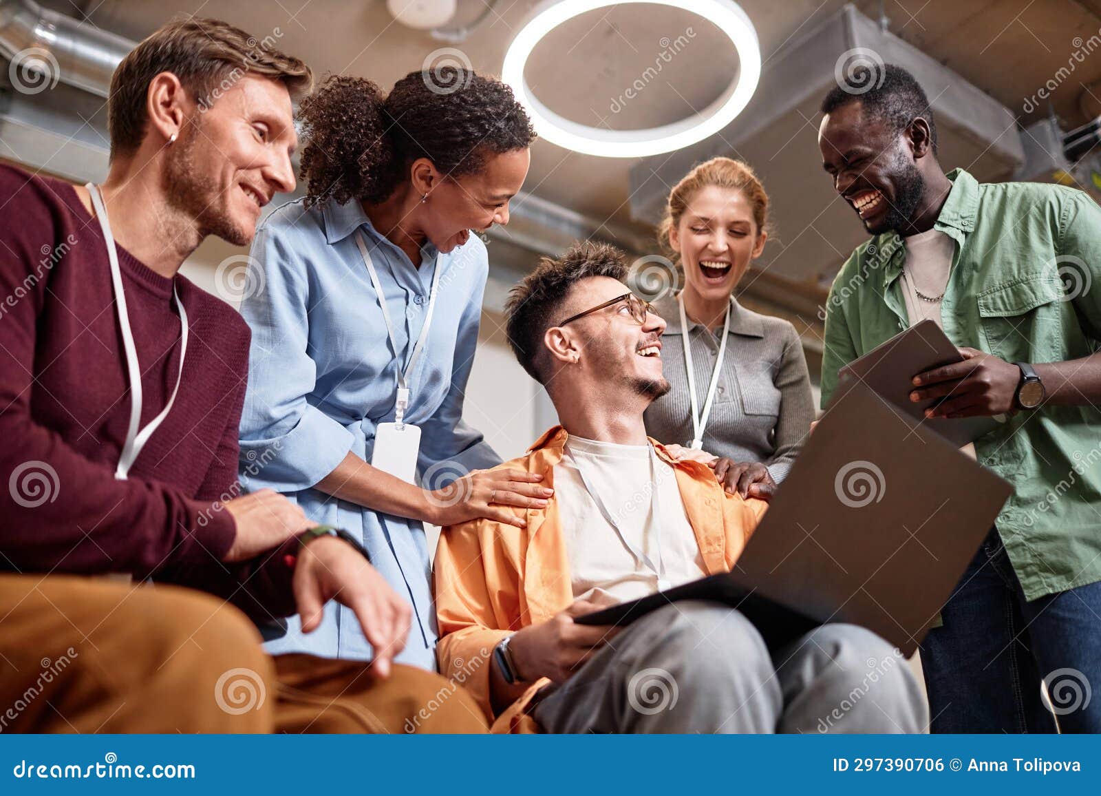 Successful Business Team Working with Project Stock Photo - Image of ...