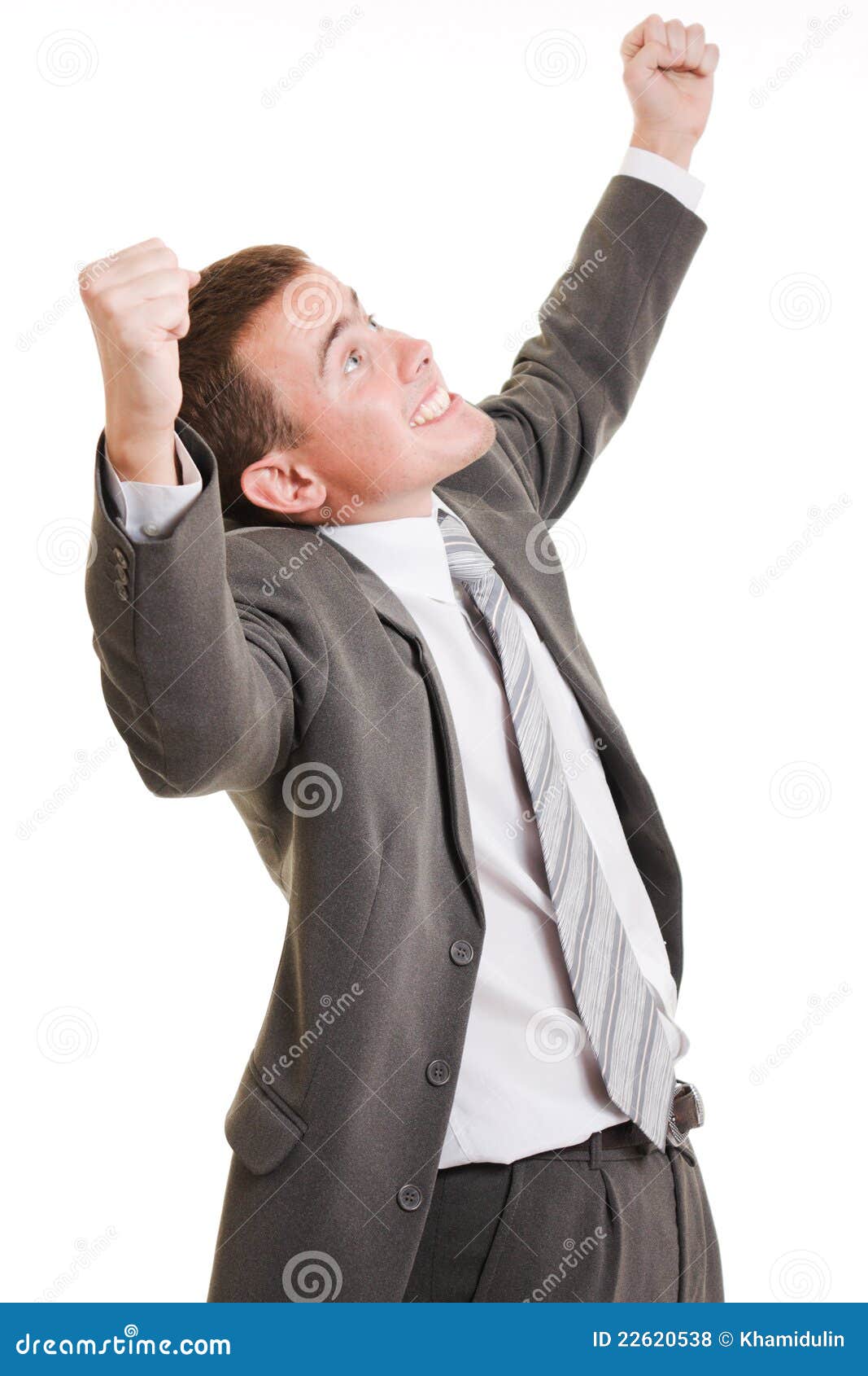 A successful businessman stock photo. Image of cute, isolated - 22620538