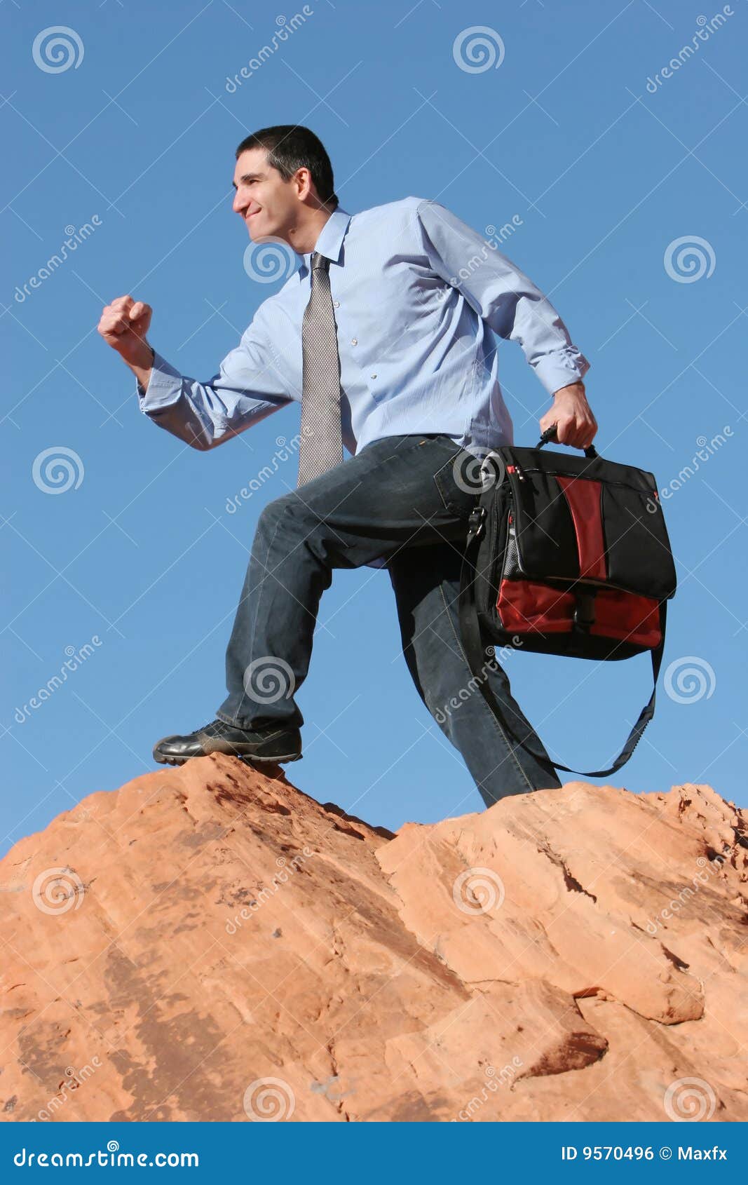 Successful businessman stock photo. Image of leader, young - 9570496