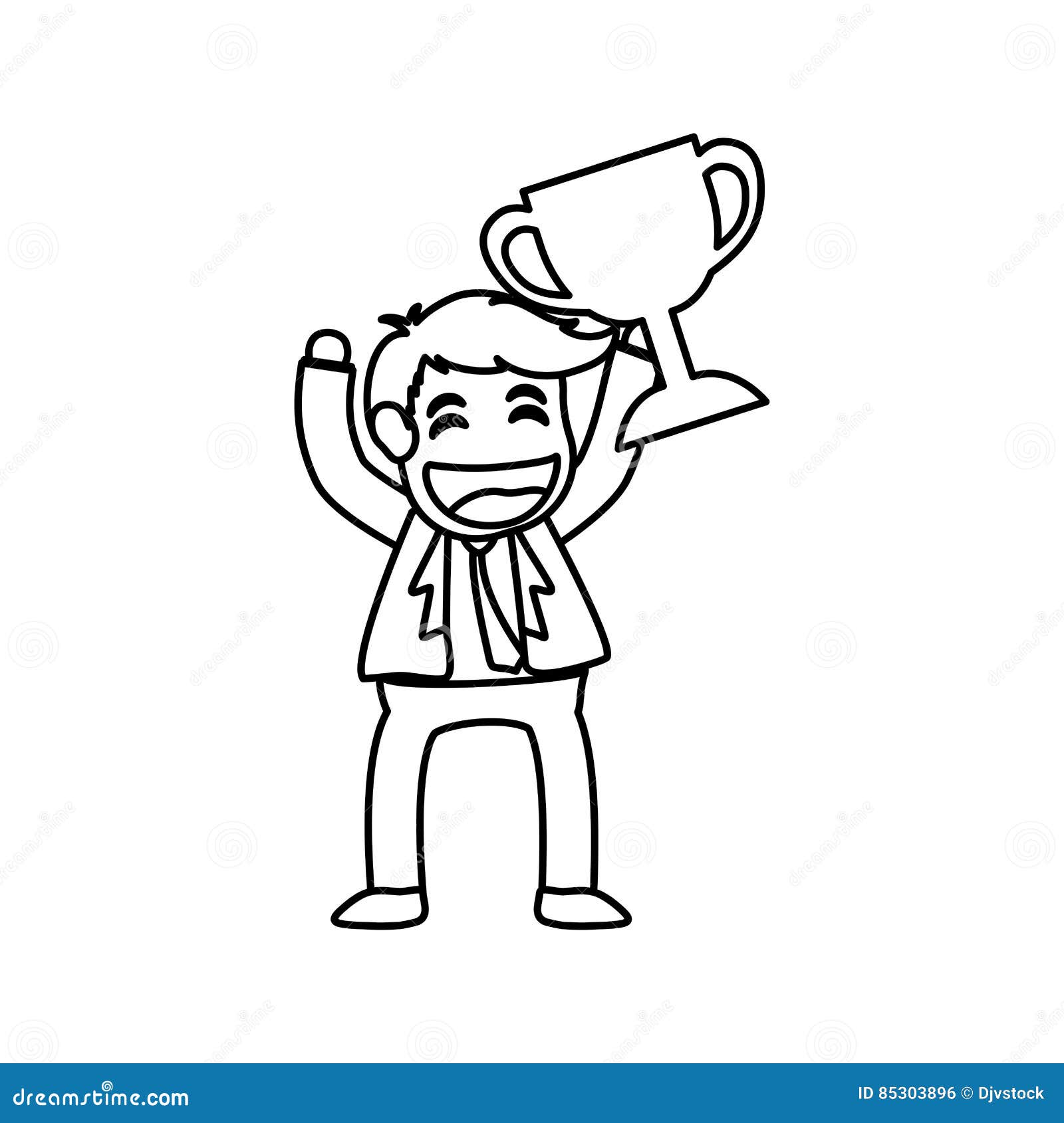 Successful Businessman Cartoon Stock Illustration - Illustration of ... Successful Businessman Cartoon Stock Illustration - Illustration of ...