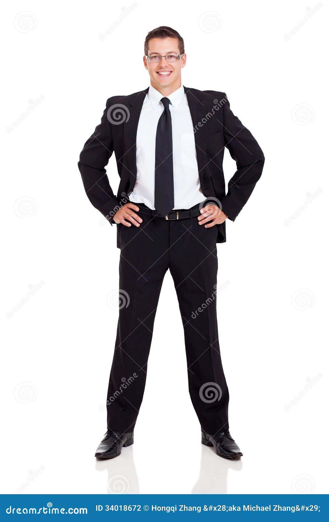 Successful Businessman Portrait Stock Photo - Image of elegant, happy ...