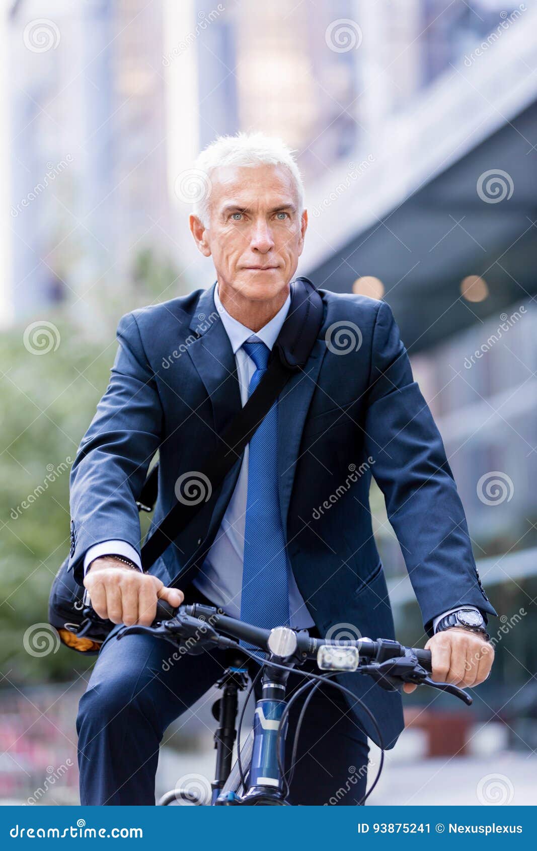 Successful Businessman Riding Bicycle Stock Image - Image of gassaving ...