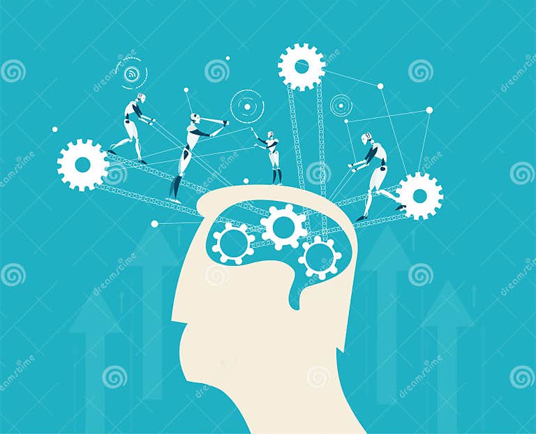 Successful Businessman Thinking Process, Thinking Out of Box, Find ...