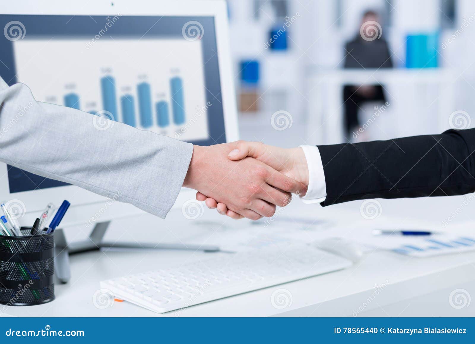 Successful Conclusion of Business Talks Stock Photo - Image of exchange ...