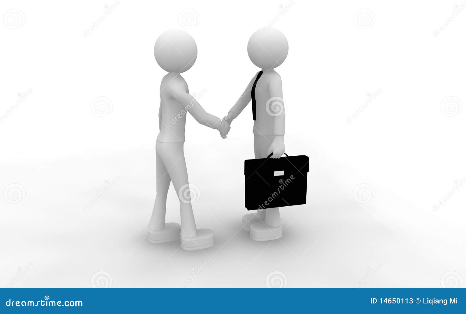 Successful cooperation stock illustration. Illustration of action ...