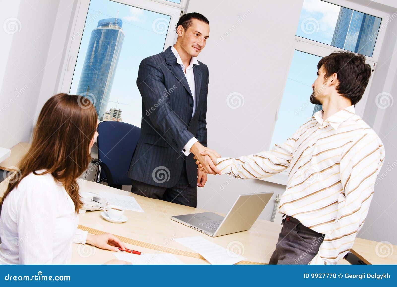 Successful Cooperation Stock Photo - Image: 9927770