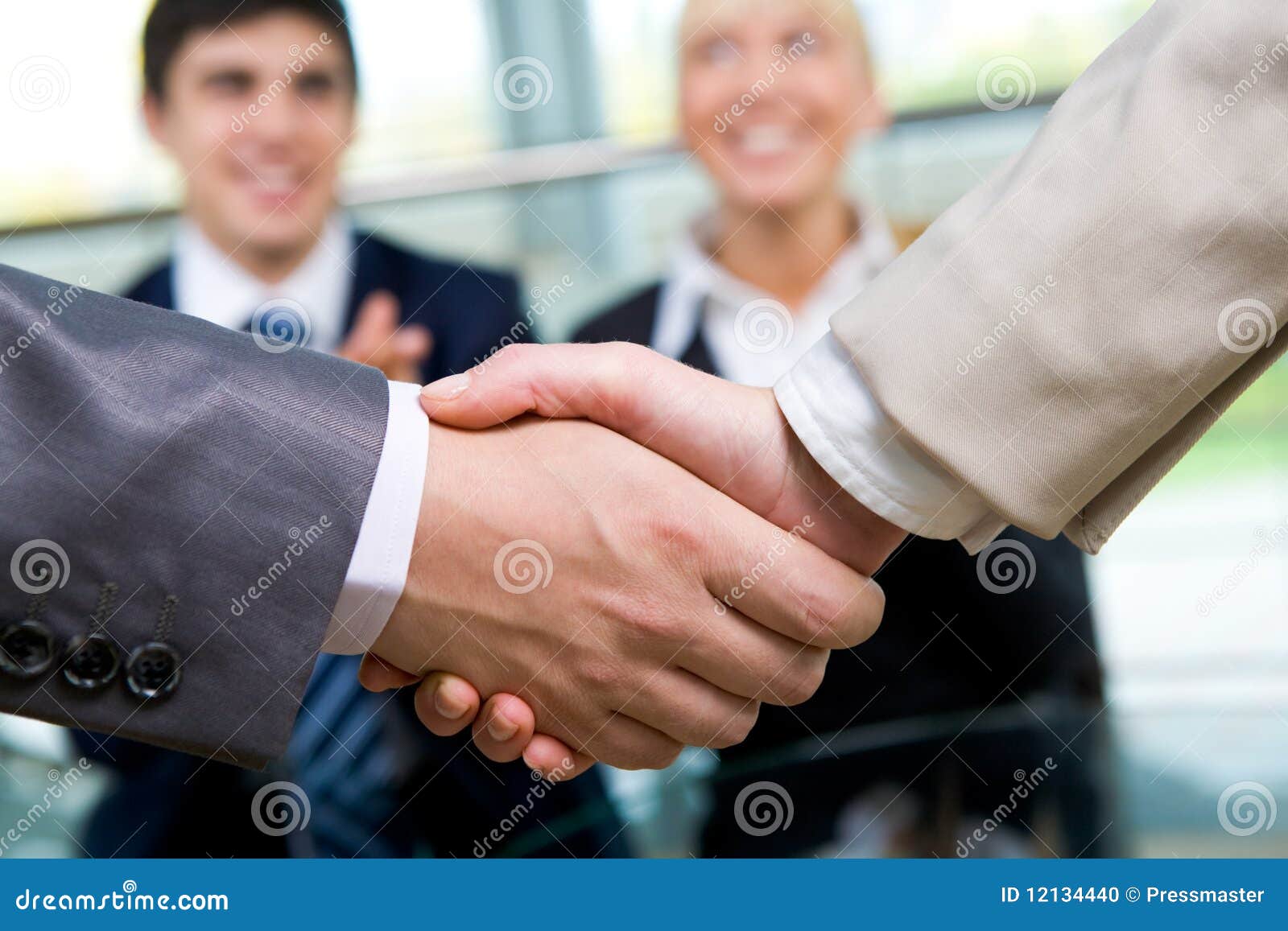 Successful deal stock photo. Image of company, concept - 12134440