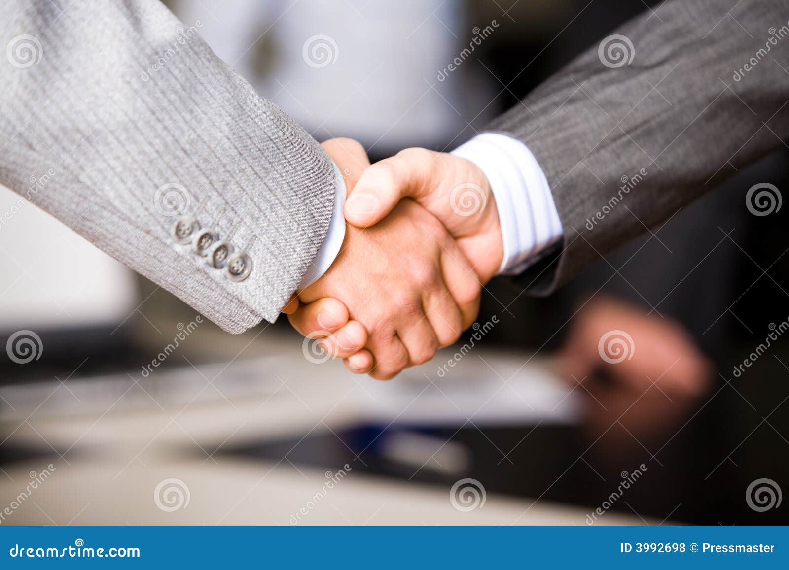 Successful deal stock photo. Image of handshake, businessmen - 3992698