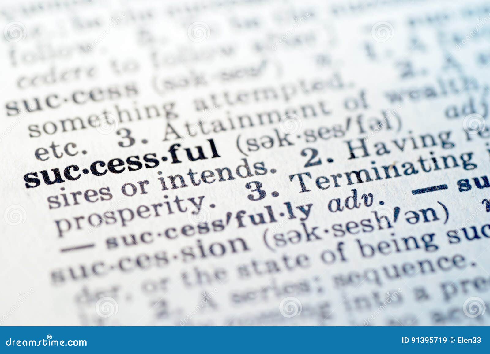 Successful stock image. Image of achievement, define - 91395719