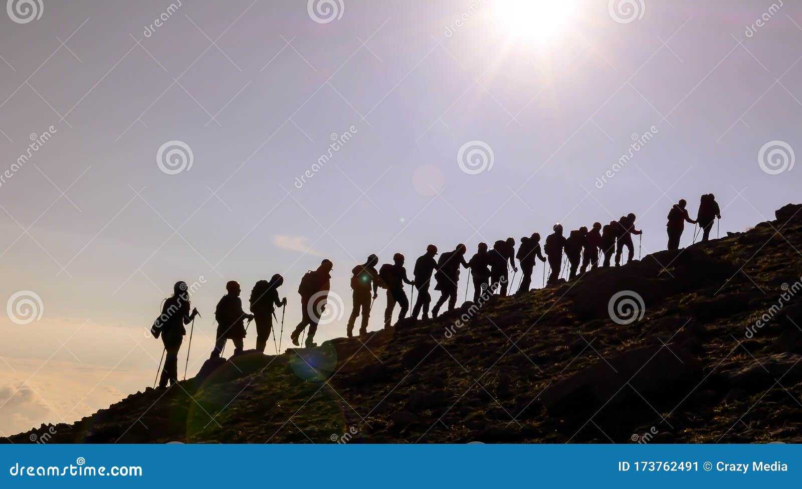 Successful, Determined and Challenging Professional Mountaineer Group ...