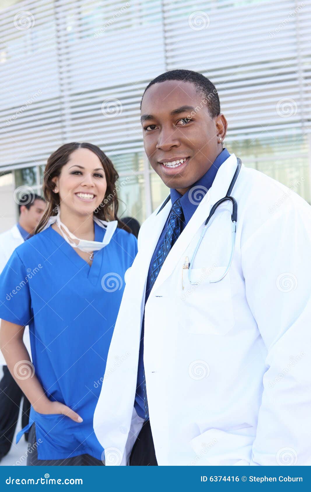 Successful Diverse Medical Team Stock Photo - Image of ethnic ...