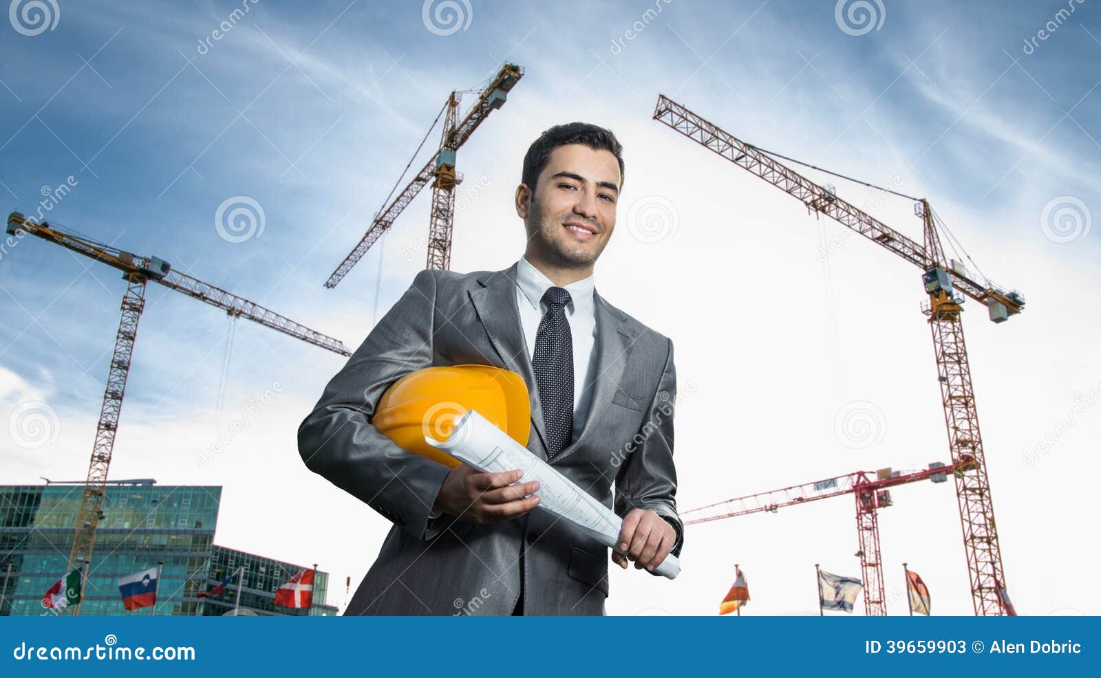 Successful Engineer Or Architect Stock Photo - Image: 39659903