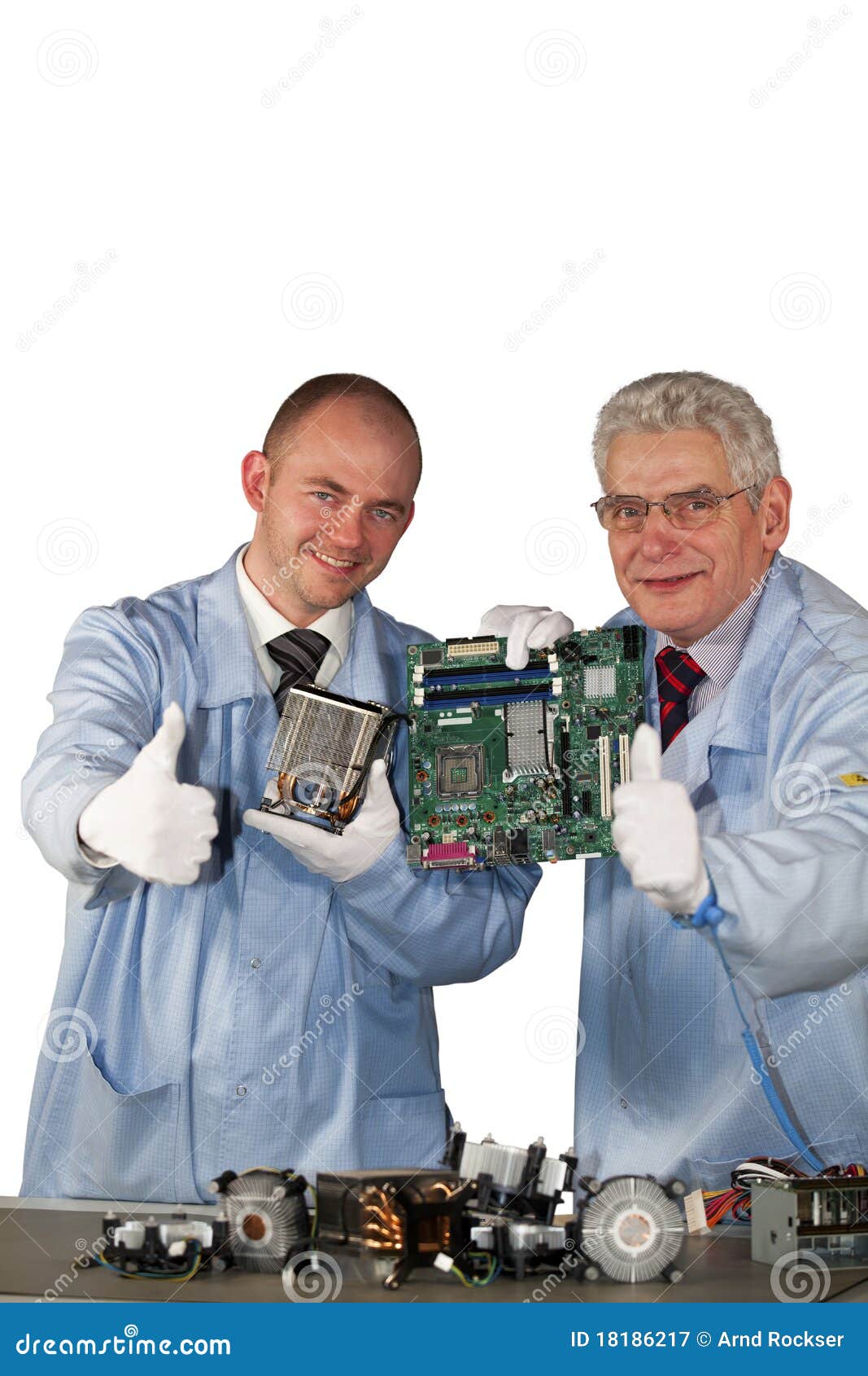 Successful it - engineers stock image. Image of board - 18186217