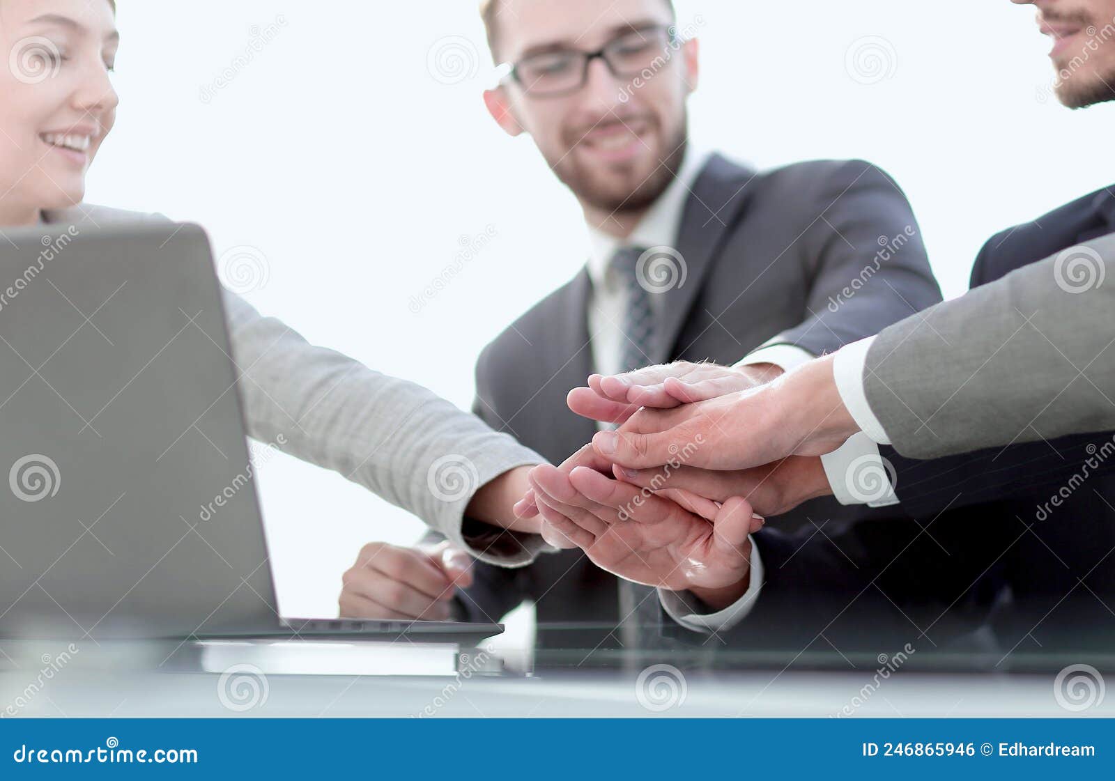 Successful Entrepreneurs Working in a Team Stock Photo - Image of ...