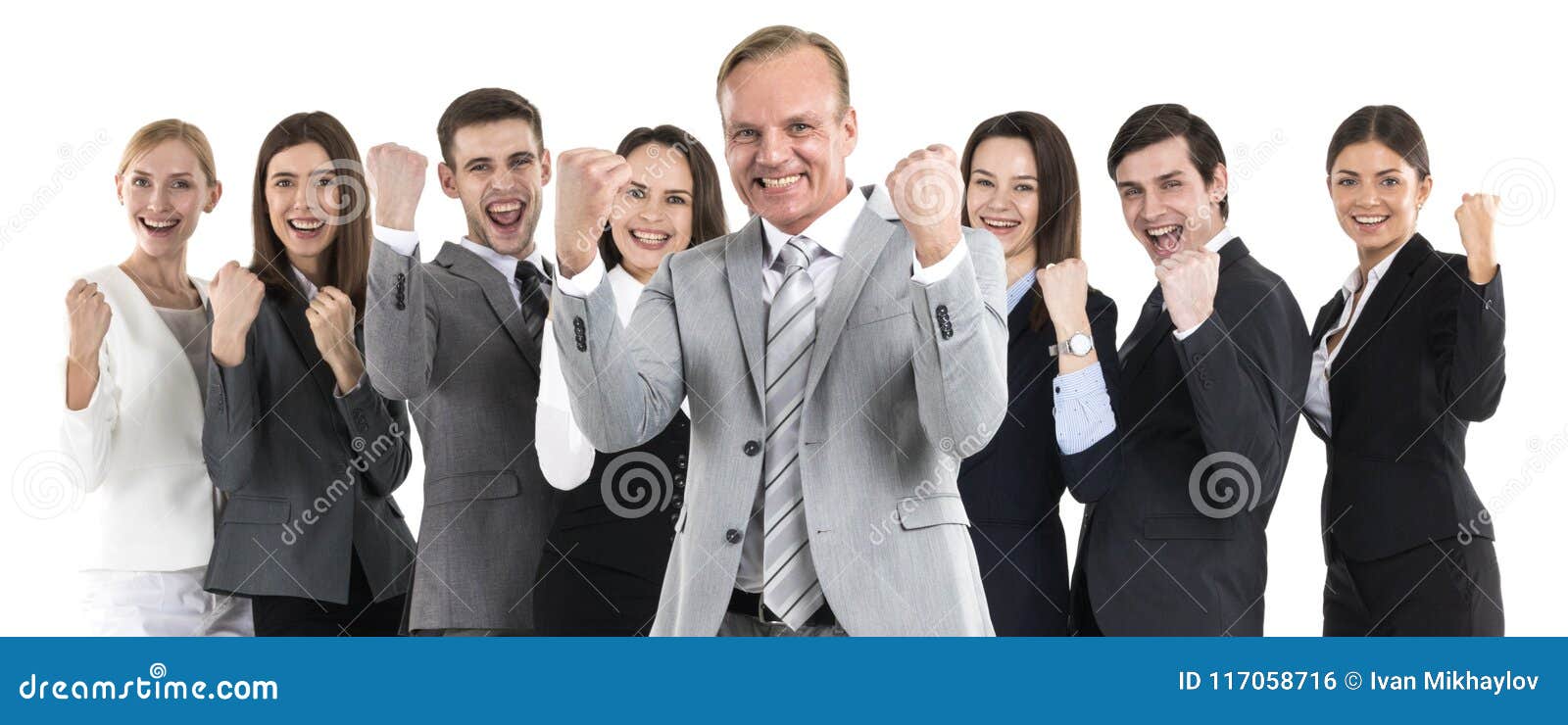 Successful Excited Business People Stock Photo - Image of executive ... Successful Excited Business People Stock Photo - Image of executive ...