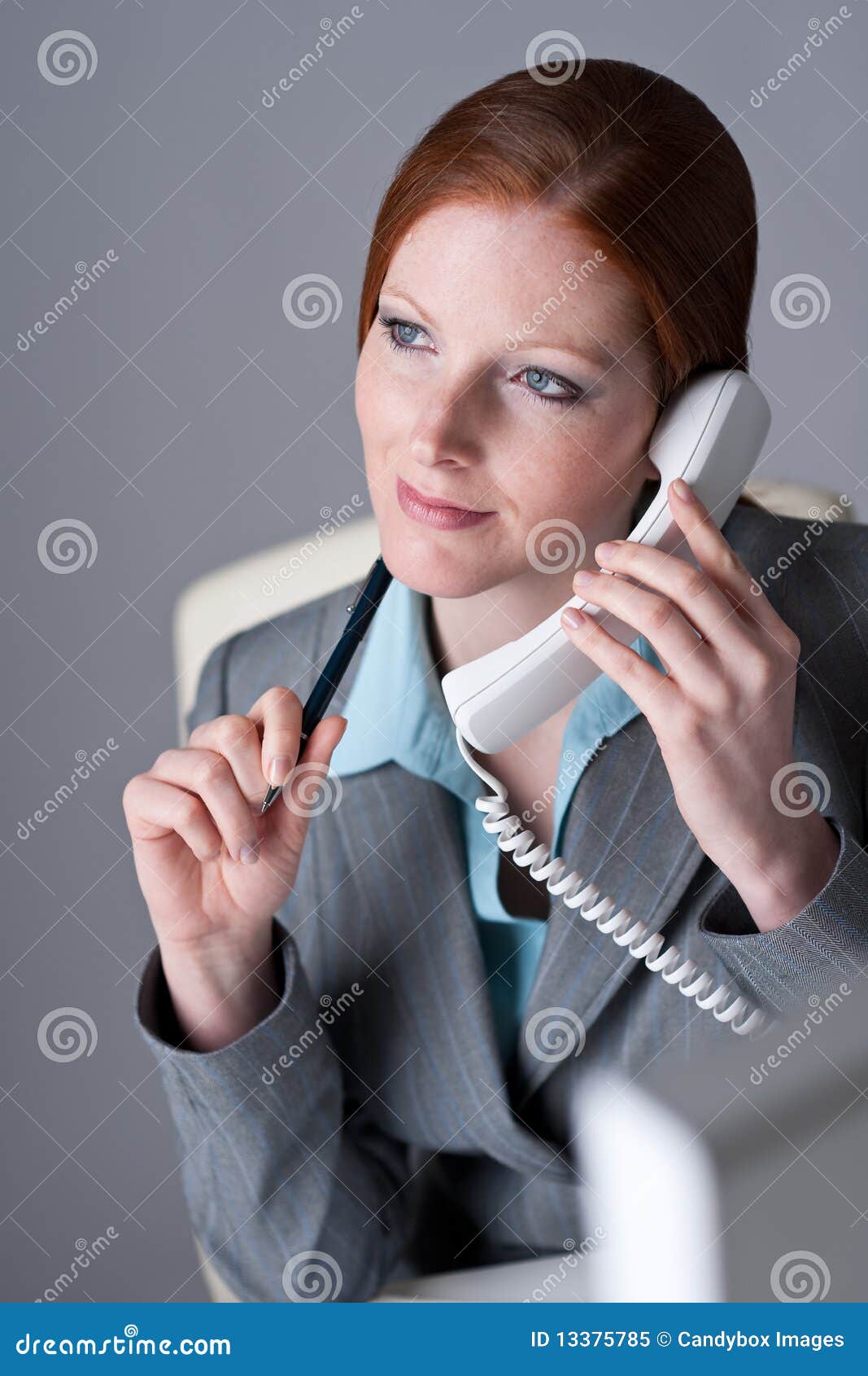 Successful Executive Businesswoman on the Phone Stock Image - Image of ...