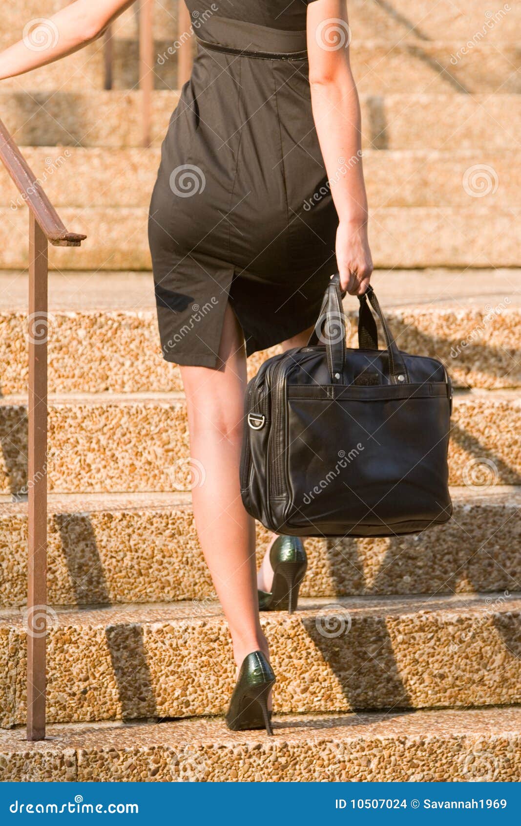 Successful Executive Woman with Briefcase Stock Photo - Image of ...
